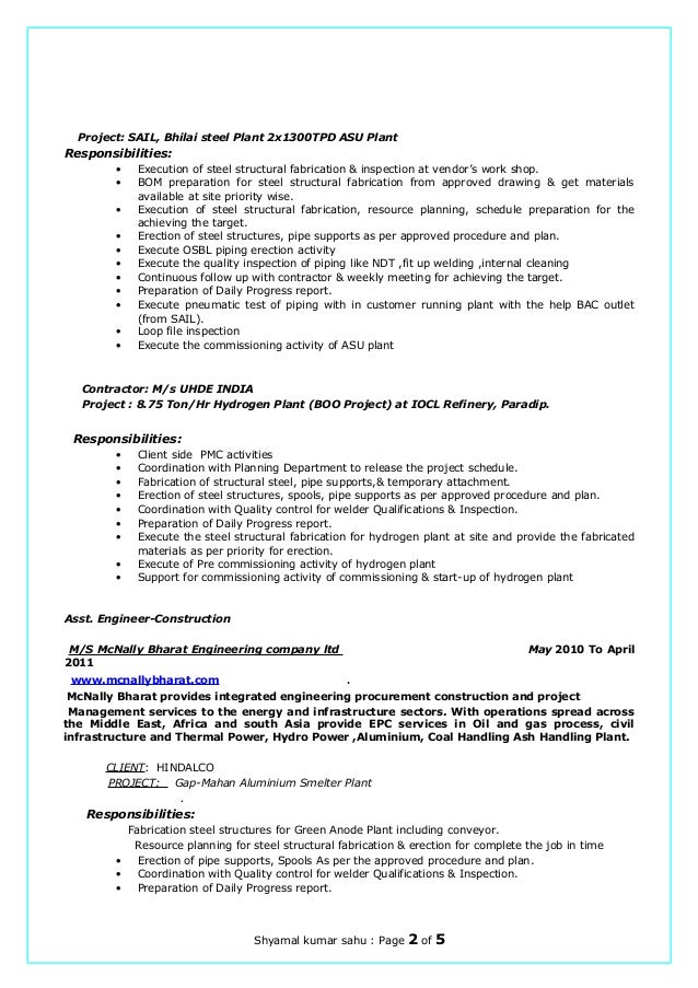 Sample resume for aluminium fabricator - unemploymentbenefits.web.fc2.com