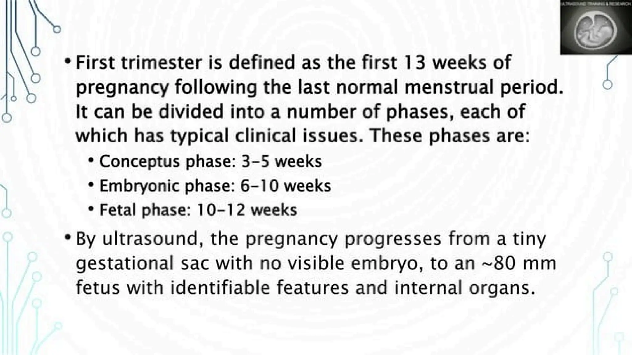 Abnormalities in first trimeter of OBS scan complete lecture | PPT