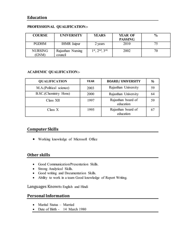 Sunita Choudhary- Resume | DOCX