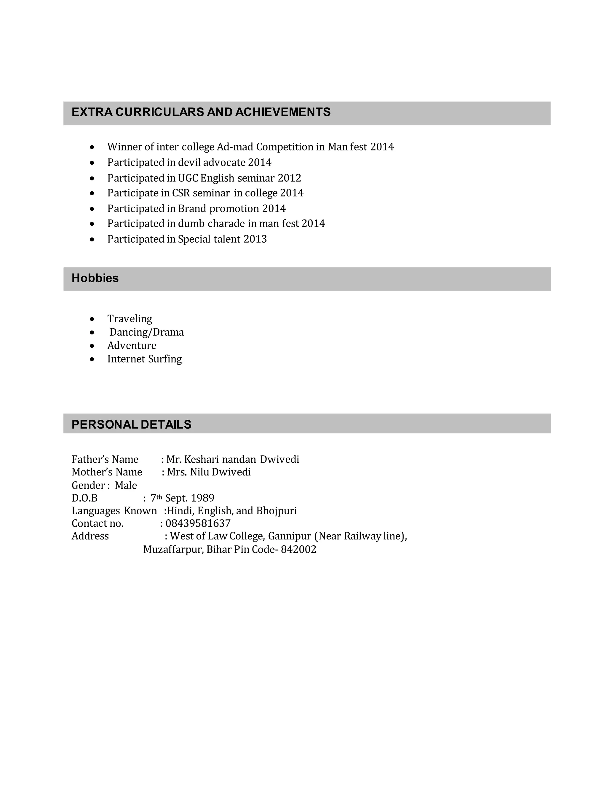 mayank cv | PDF