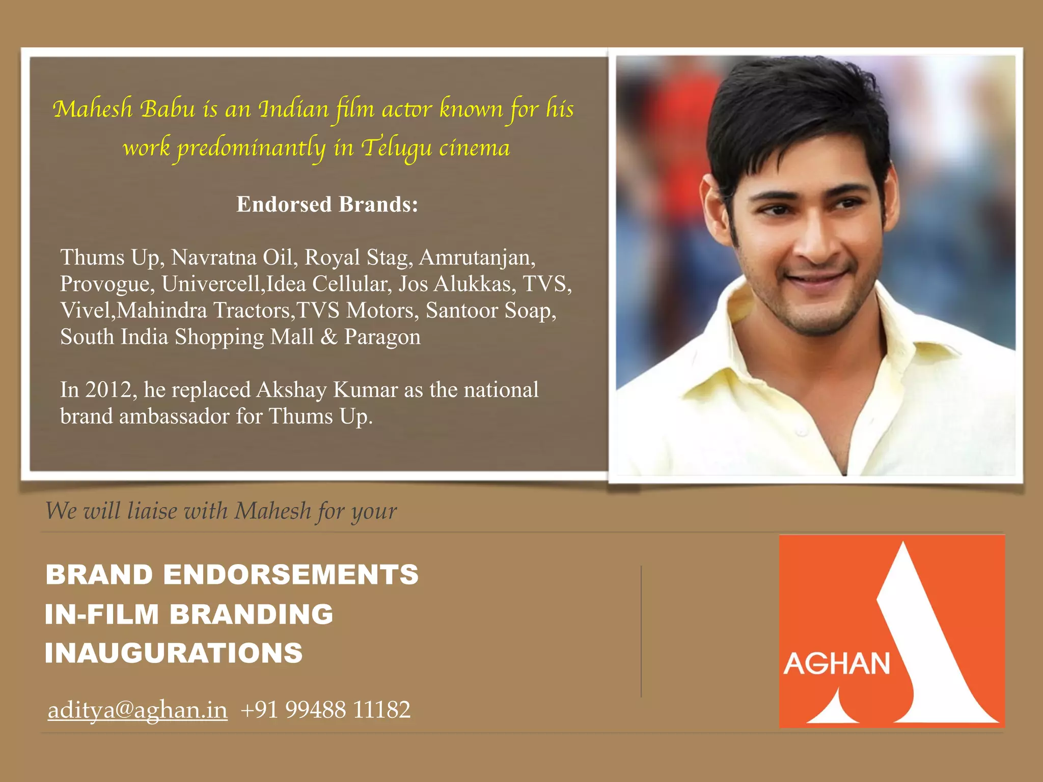 Actors + Brands | PDF