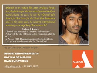 Actors + Brands | PDF