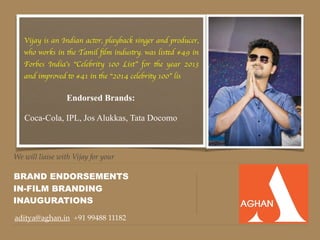Actors + Brands | PDF