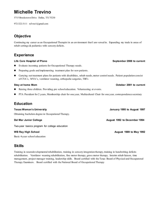 resume16 | PDF
