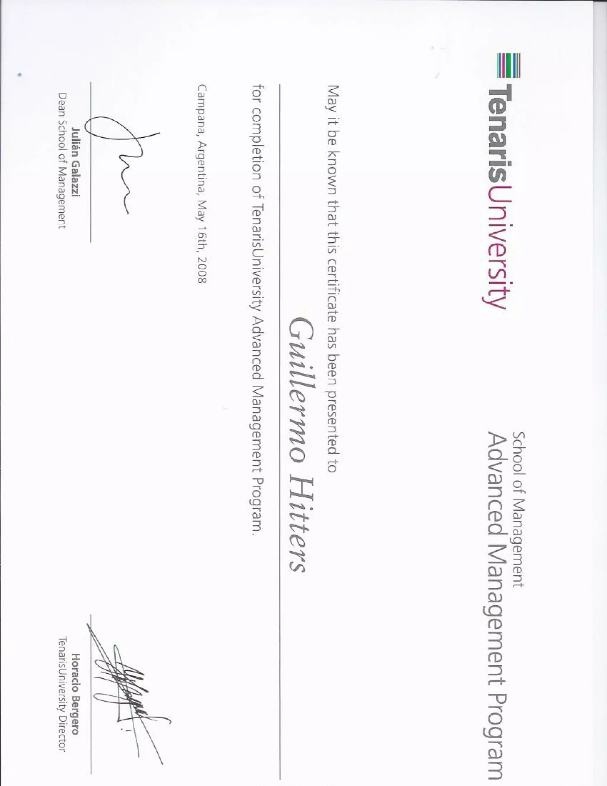 TS-IAE Advanced Management Program | PDF