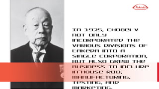 takedahistoryslideshare-160623204935 | PPT