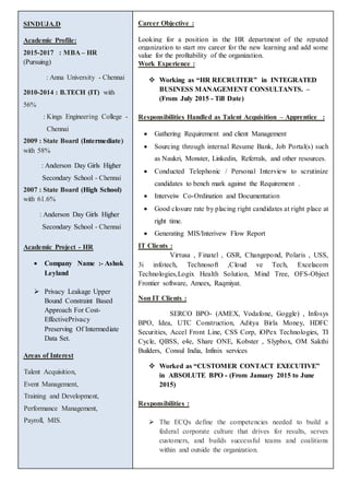 Sindhuja updated resume (1) (1) (1) | DOCX