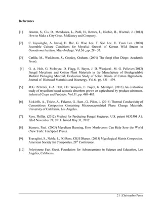 Analysis and Applications of Fungal Materials | PDF
