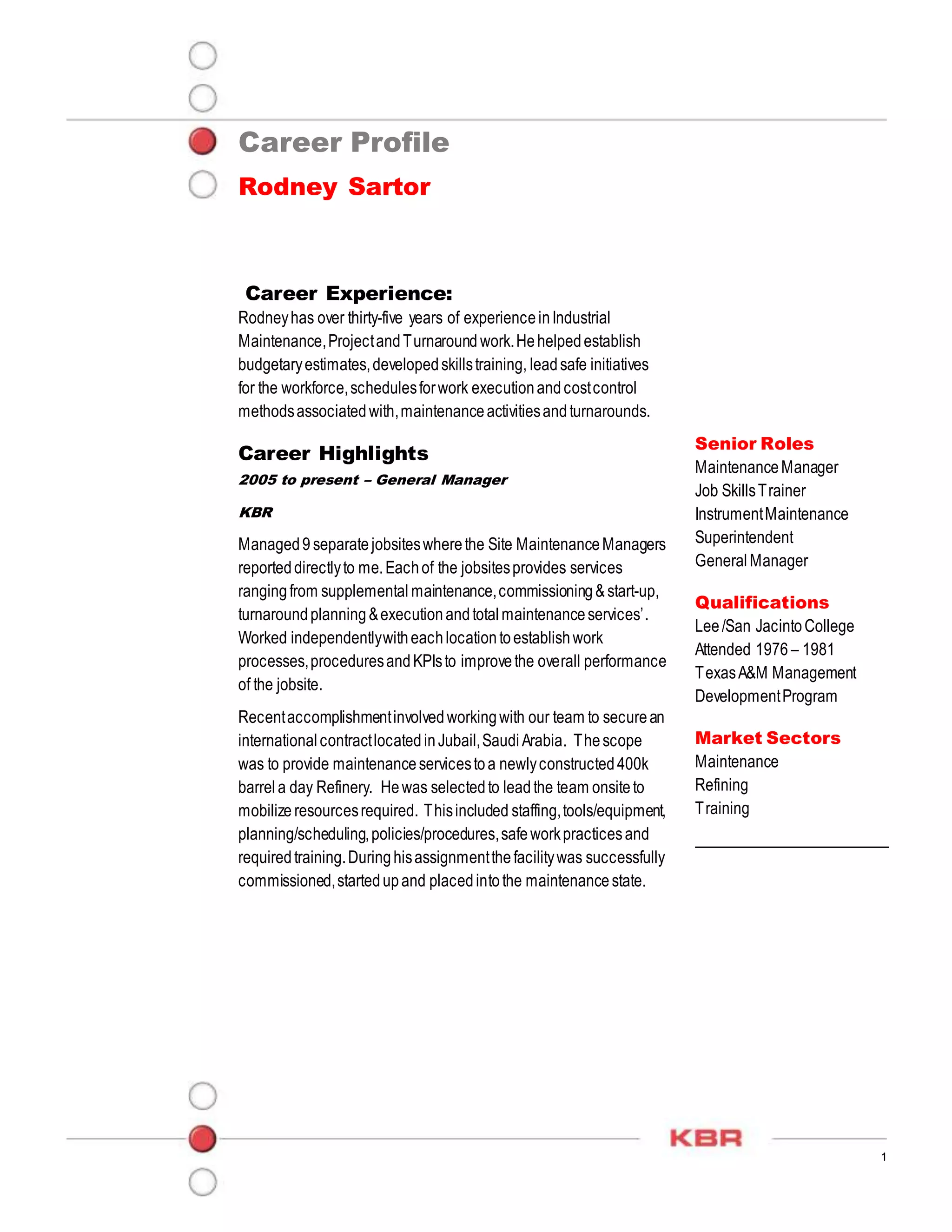 Rods Resume update | DOCX