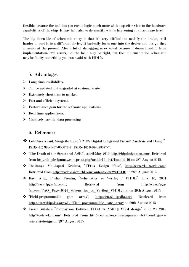 FPGA Based VLSI Design | PDF