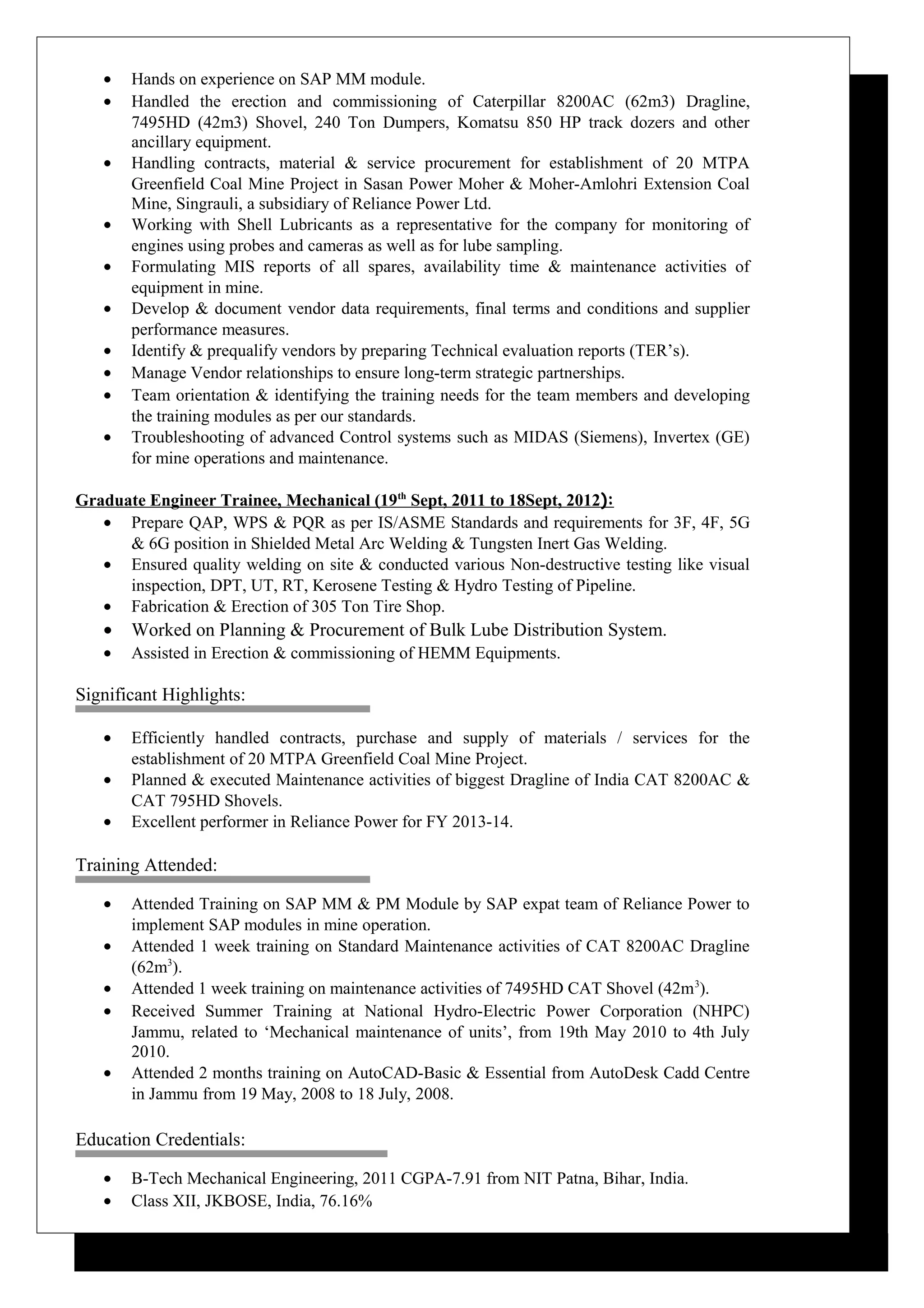 Resume Nikhil Sudan | DOC