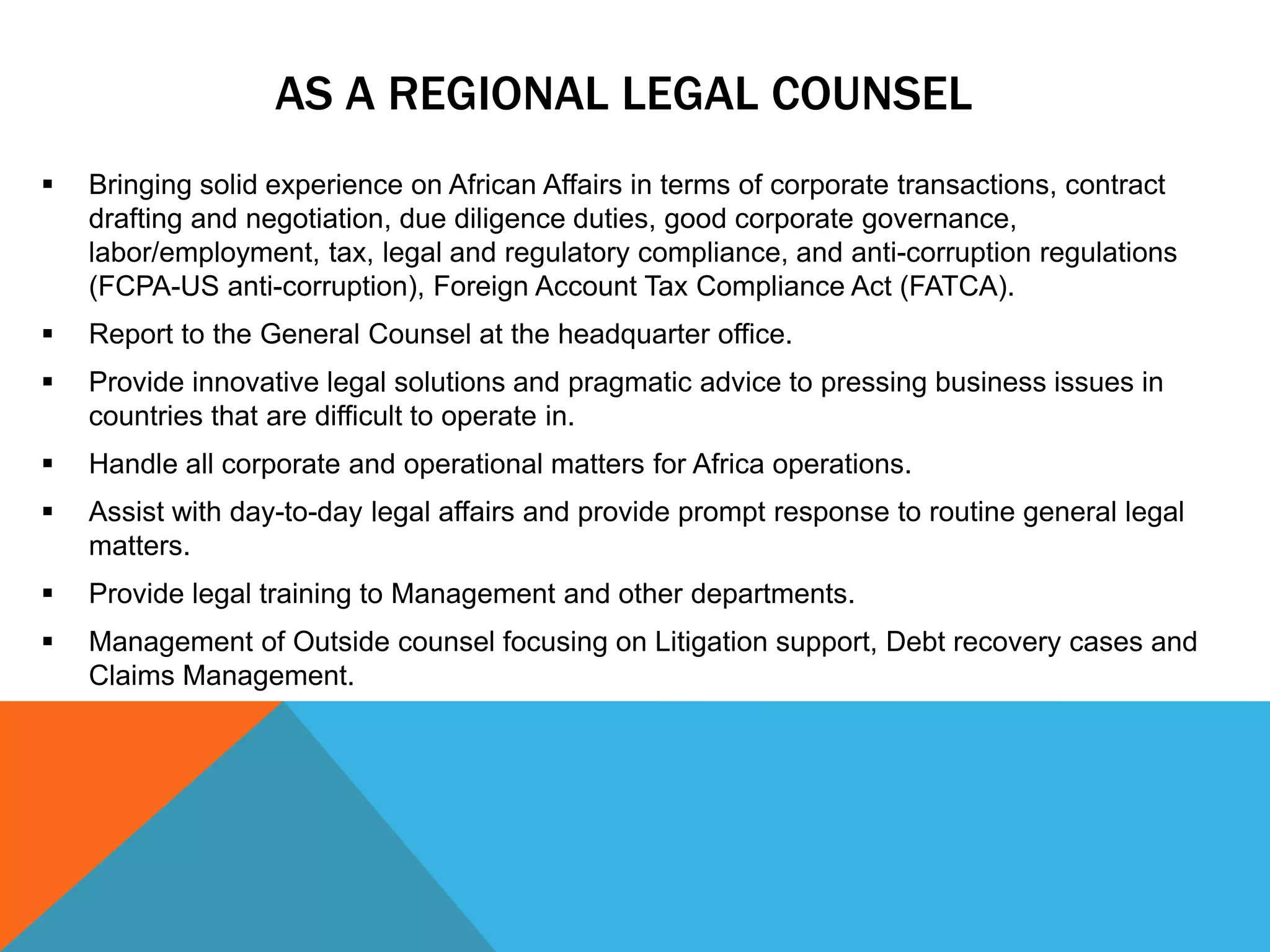 Regional Counsel.Africa.updated.October.16 | PPT