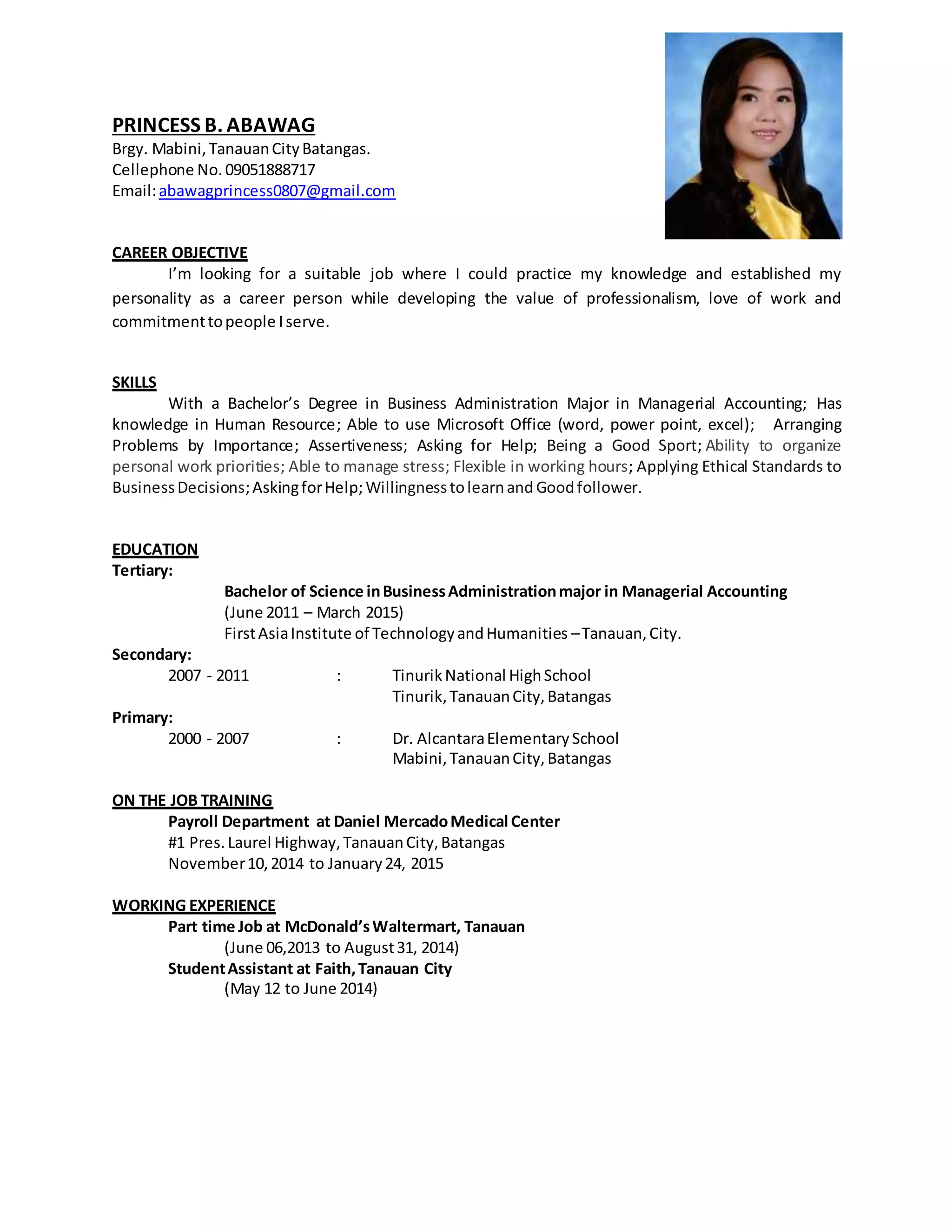 Princess-Abawag-Resume... | DOCX