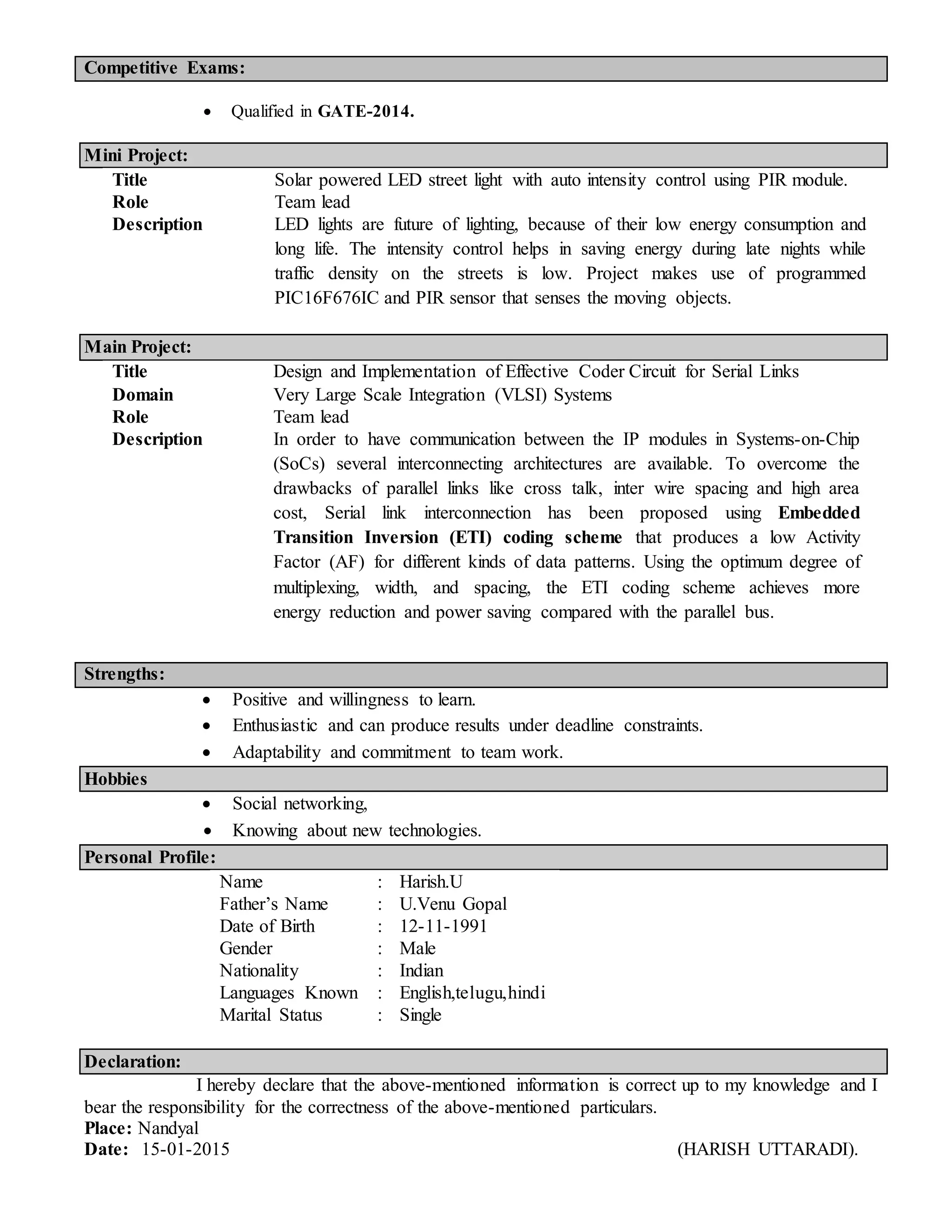 harish_resume_updated1 | DOCX