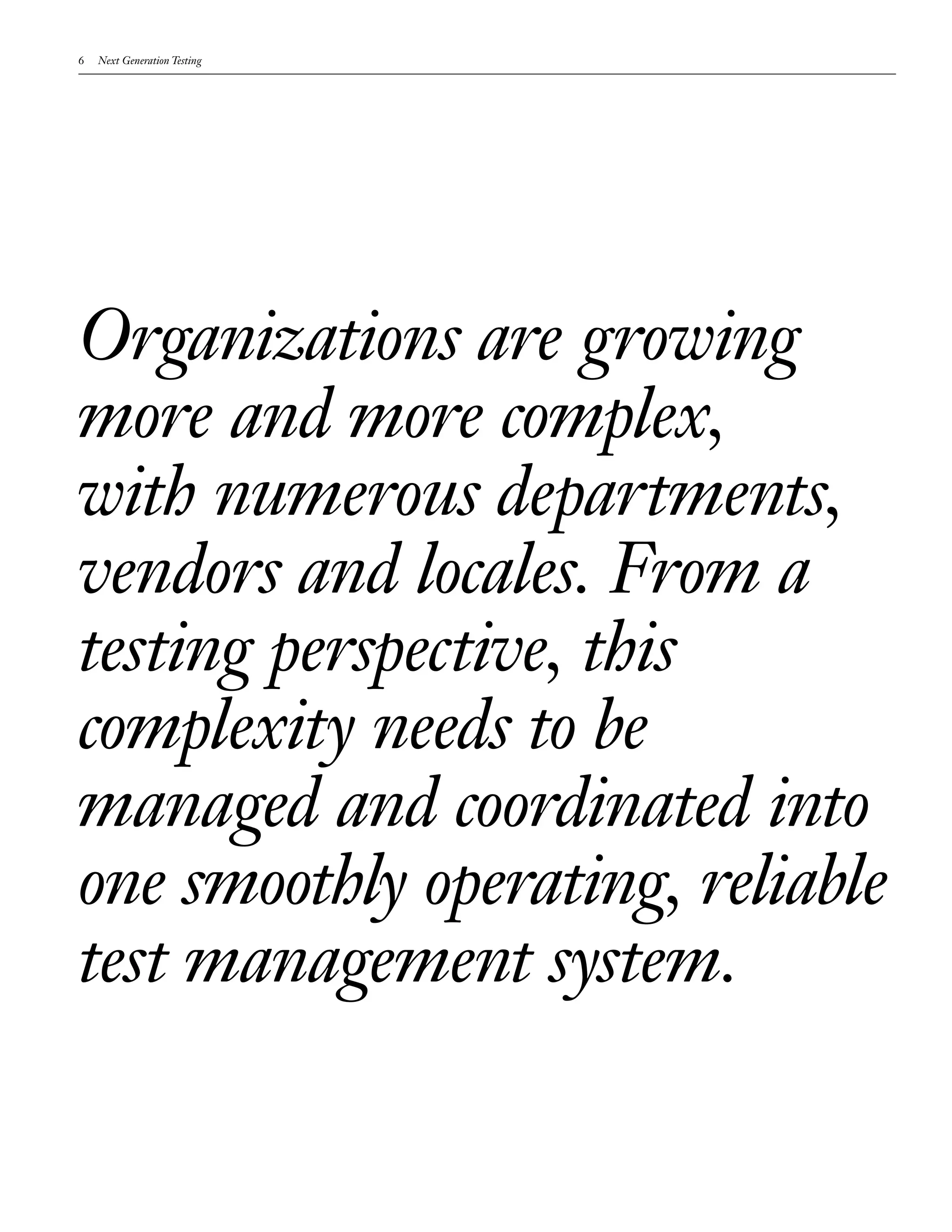 Next Generation Testing | PDF