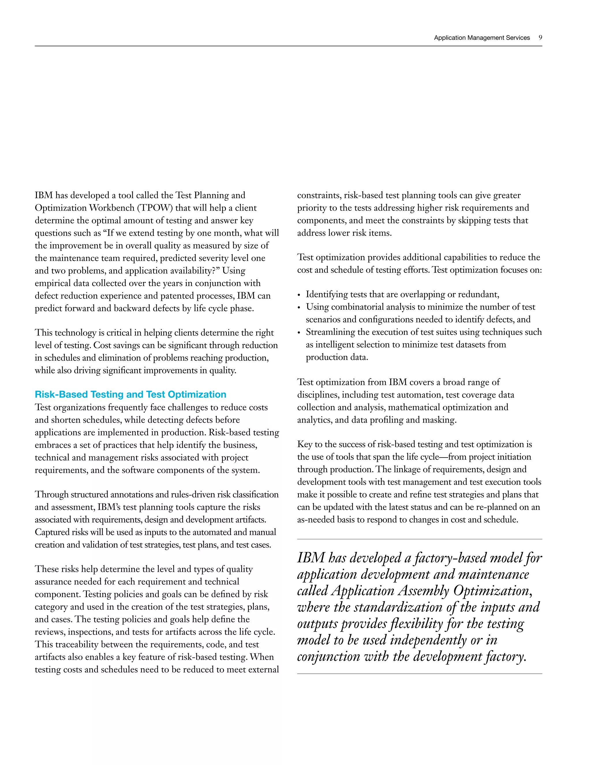 Next Generation Testing | PDF