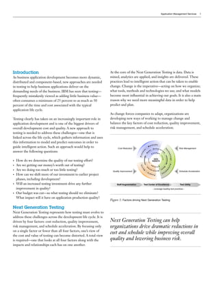 Next Generation Testing | PDF