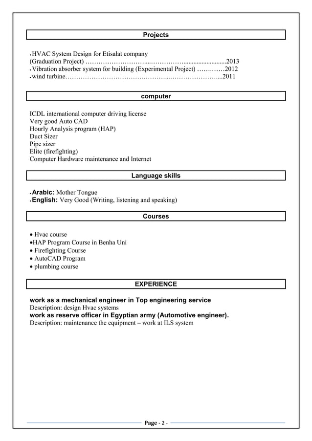 mechanical engineer | PDF