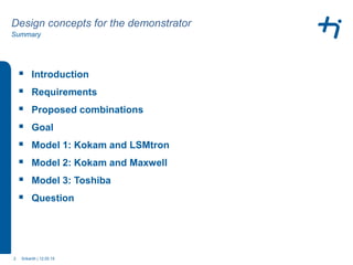 Design presentation | PDF