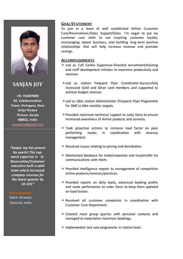 Resume New | PDF