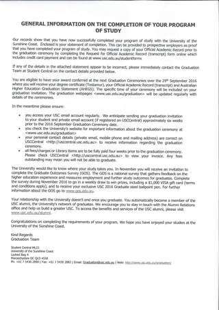 8. Course Completion Letter Bachelor in Computer-Based Design – USC | PDF