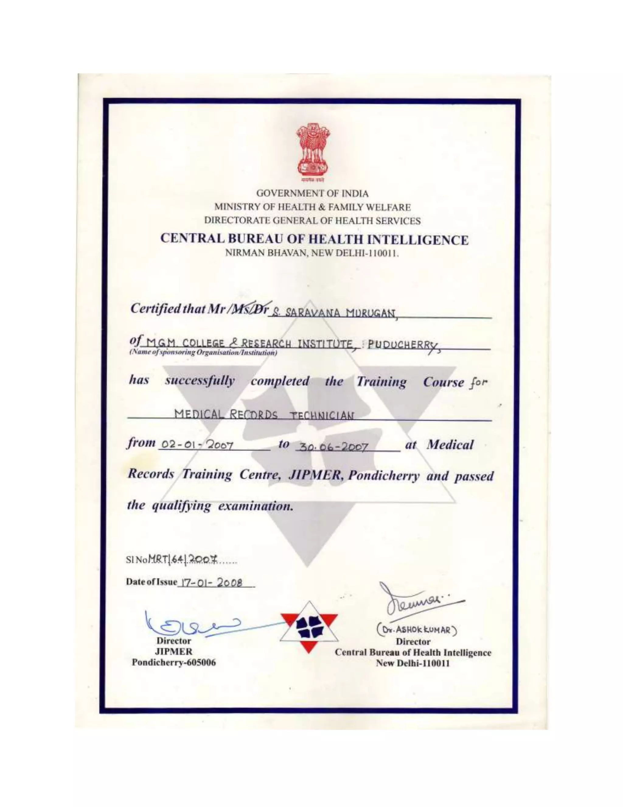 MEDICAL RECORD OFFICER & ANY SUITABLE POST | PDF