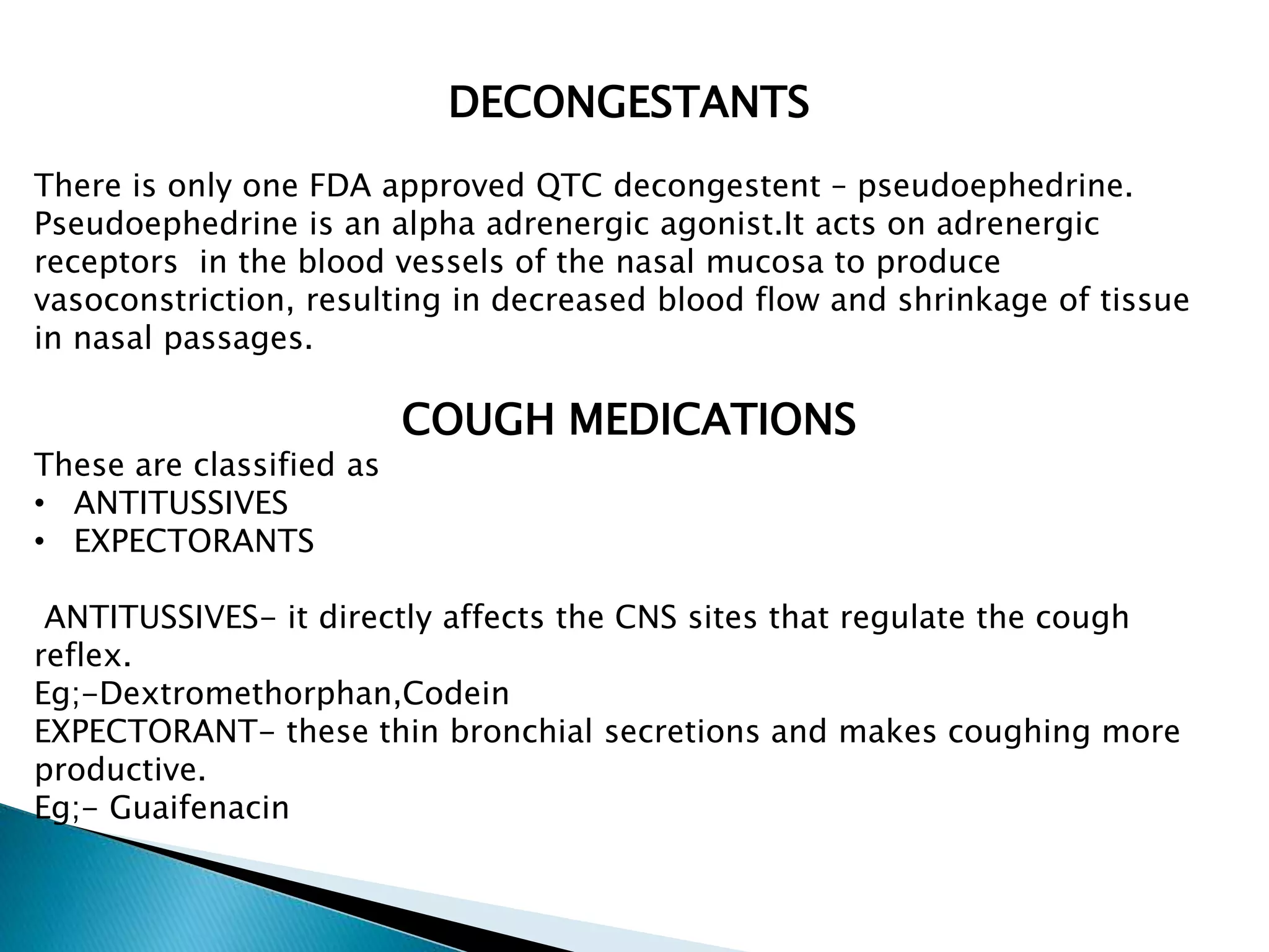 OTC MEDICATIONS | PPTX