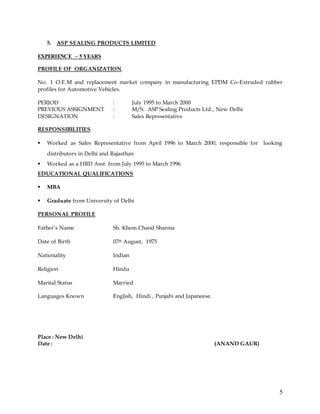 anand_gaur BD VDR | DOCX