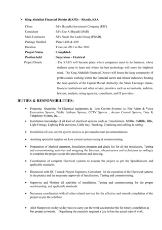 SADIQ CV NEW 14 09 2014 dubai | DOC