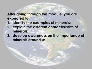 earth and life science about minerals.pptx
