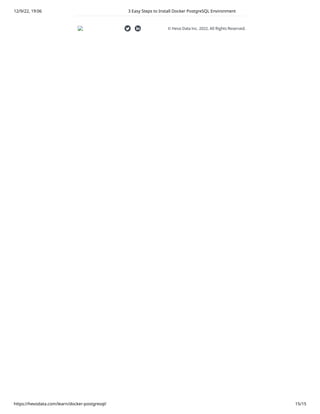 3 Easy Steps to Install Docker PostgreSQL Environment.pdf