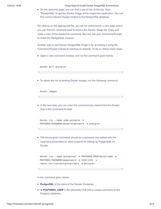 3 Easy Steps to Install Docker PostgreSQL Environment.pdf