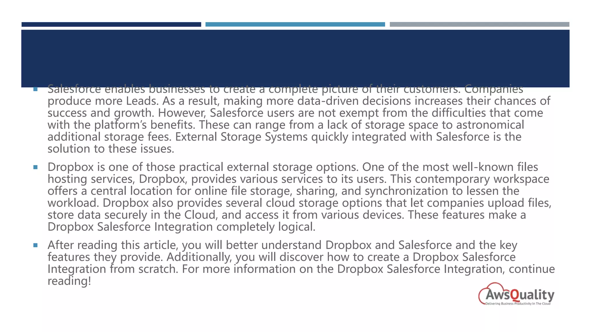 3 Easy Steps to Integrate Salesforce and Dropbox.pptx
