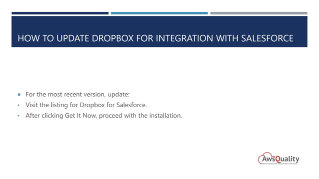 3 Easy Steps to Integrate Salesforce and Dropbox.pptx