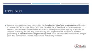 3 Easy Steps to Integrate Salesforce and Dropbox.pptx