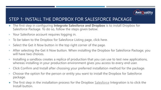 3 Easy Steps to Integrate Salesforce and Dropbox.pptx