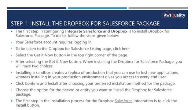 3 Easy Steps to Integrate Salesforce and Dropbox.pptx