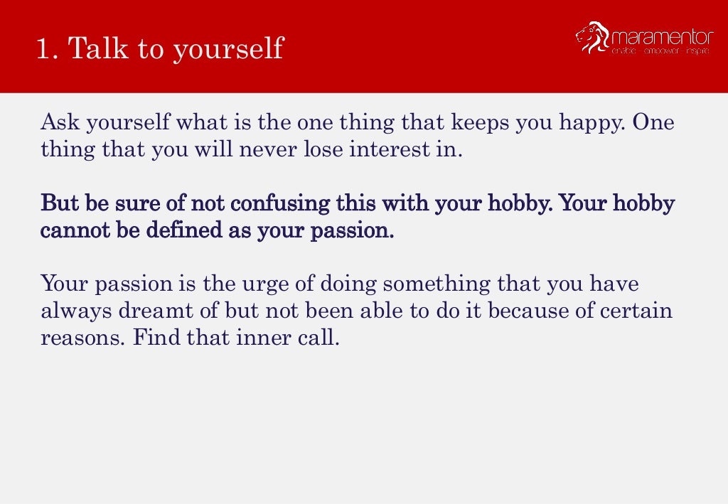 3 Easy Tips To Find Your True Passion