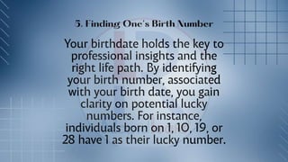 3 Easy Ways On How To Find Your Lucky Numbers | PPTX