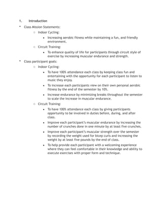 Fitness evaluation report | PDF