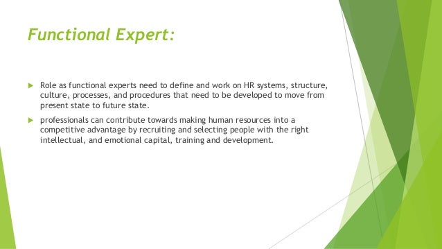 Functional expert - hrmyte