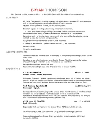 Bryan Thompson Resume - R4 | PDF