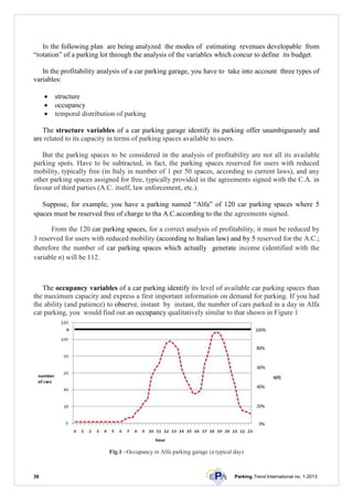 Car Parking Revenues Estimating Methodology | PDF