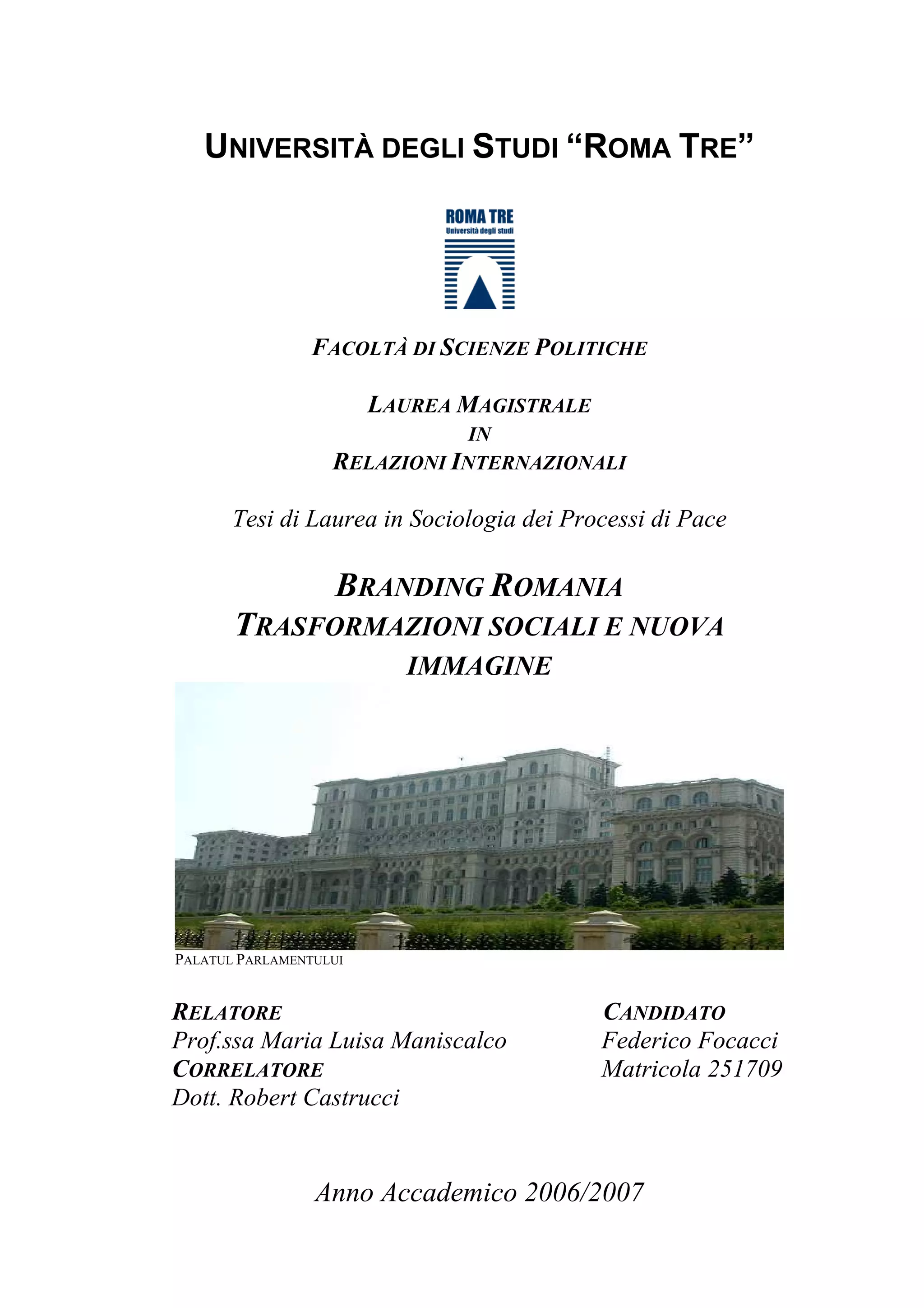 Tesi Magistrale_ Abstract | PDF