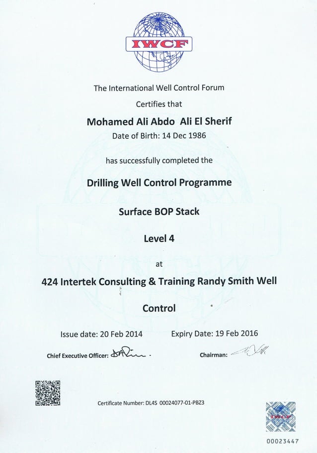 M-Elsherif IWCF | PDF