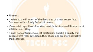 Evaluation and grading of characteristics including poultry | PDF