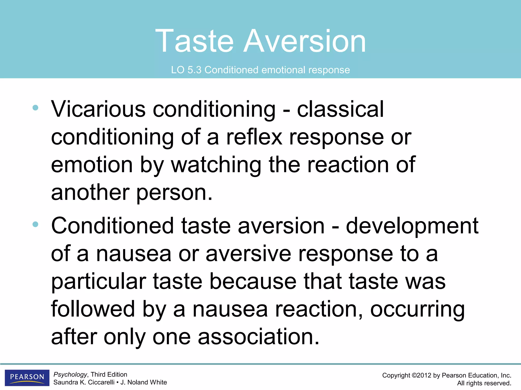 PSYC1101 Chapter 5 Powerpoint | PPT