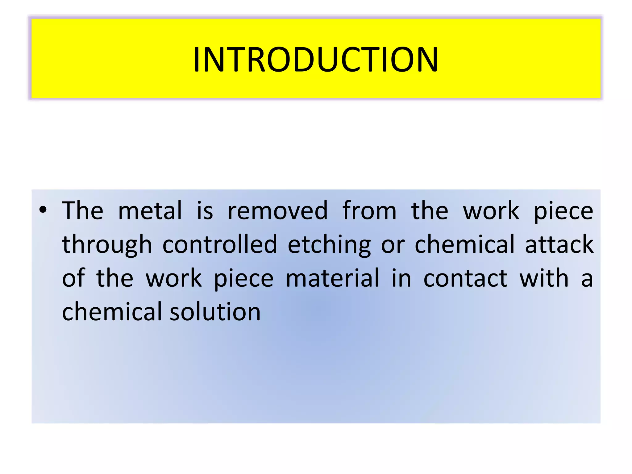 Electro Chemical Machining Process | PPT