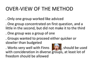 Transportable entrepreneurial learning environment? In an ocean ...