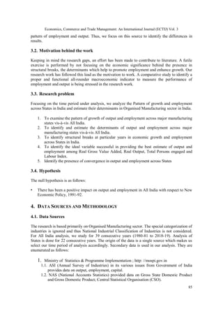 Progressive India in Output and Employment | PDF